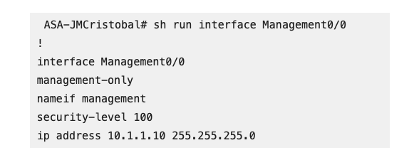 Cisco ASA Remote Management - SSH/ASDM - JMCristobal